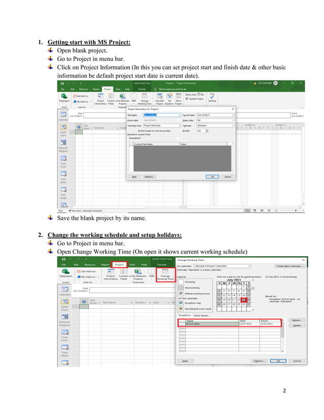 MS Project Guide.pdf | Business | Business and Finance