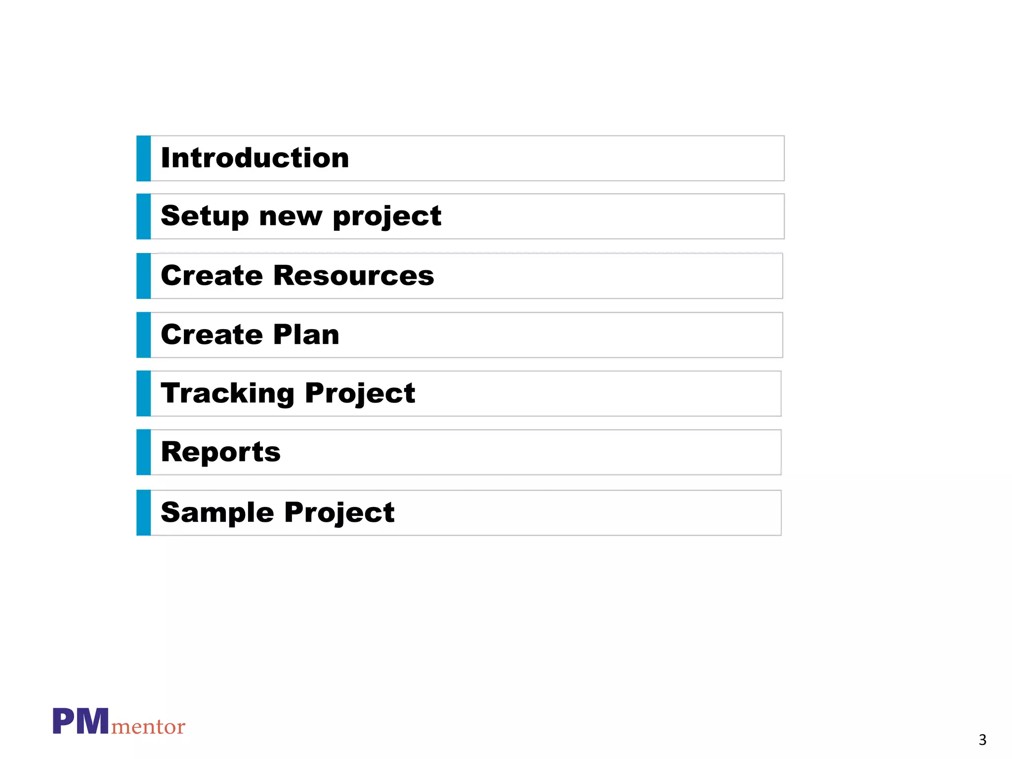 Introduction to MS project | PPSX