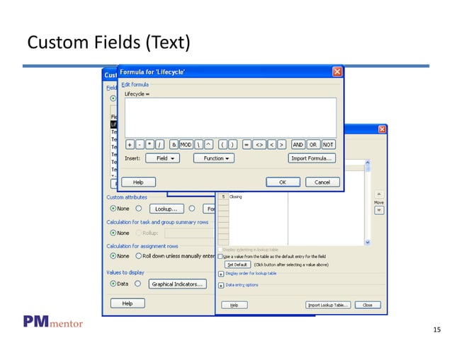 Introduction to MS project | PPSX