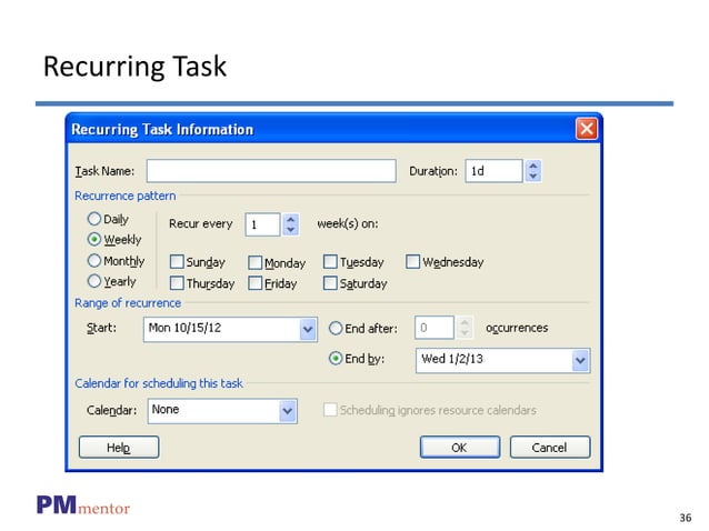 Introduction to MS project | PPSX