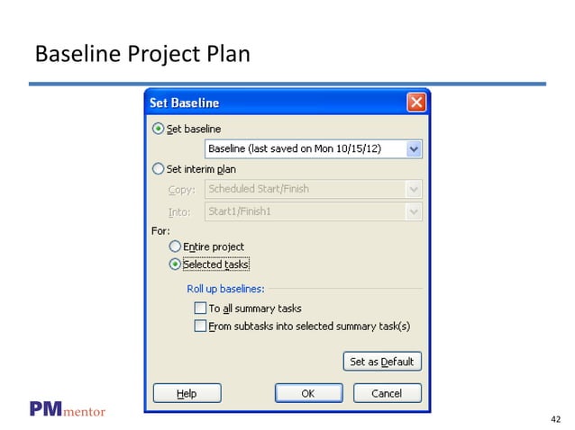Introduction to MS project | PPSX