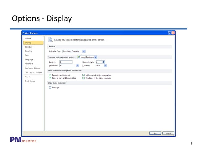 Introduction to MS project | PPSX