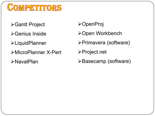 MS Project Presentation | PPTX | Computer Software and Applications | Computing