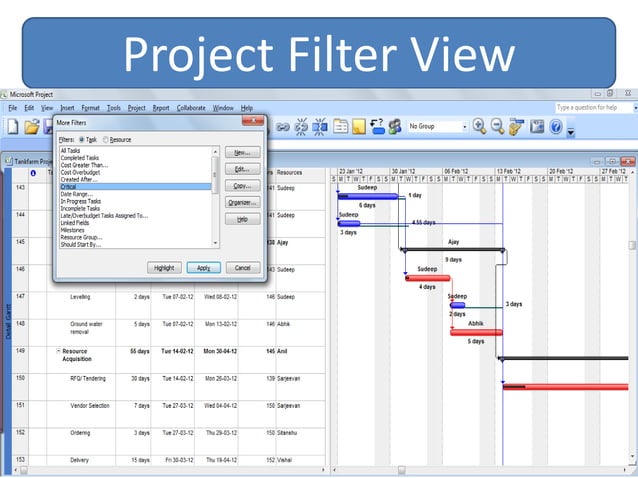 Microsoft Projects; a step by-step guide for beginner's | PDF