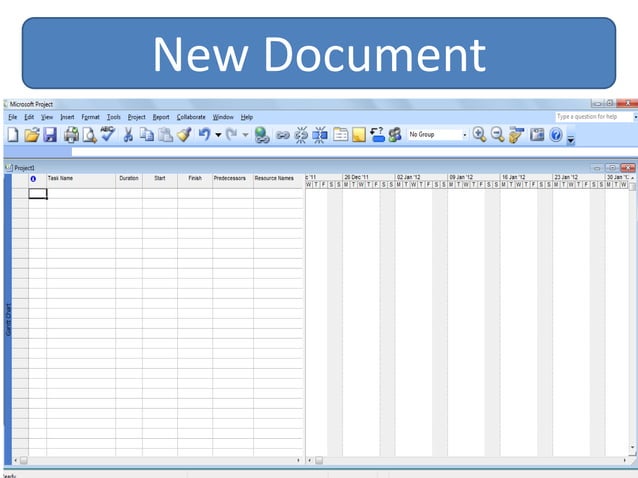 Microsoft Projects; a step by-step guide for beginner's | PDF