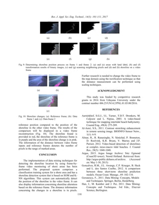 An Automated Approach of Shoreline Detection Applied to Digital Videos using Data Mining | PDF ...