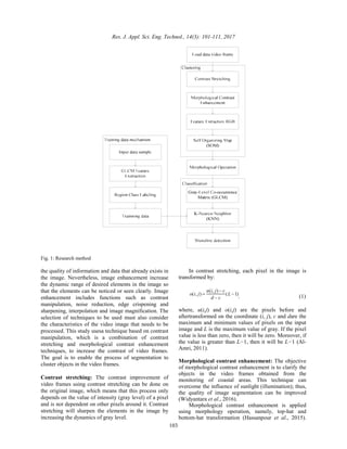 An Automated Approach of Shoreline Detection Applied to Digital Videos using Data Mining | PDF ...