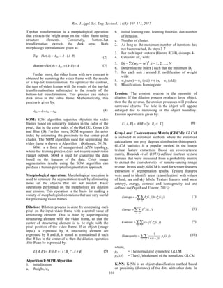An Automated Approach of Shoreline Detection Applied to Digital Videos using Data Mining | PDF ...