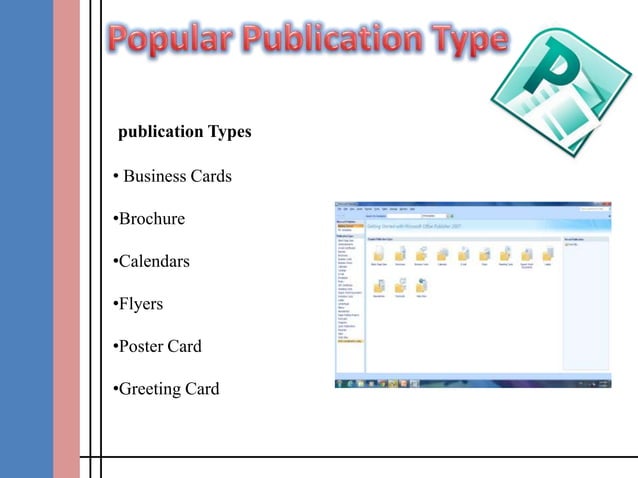 Ms publisher | PPTX | Desktop Publishing | Computer Software and ...