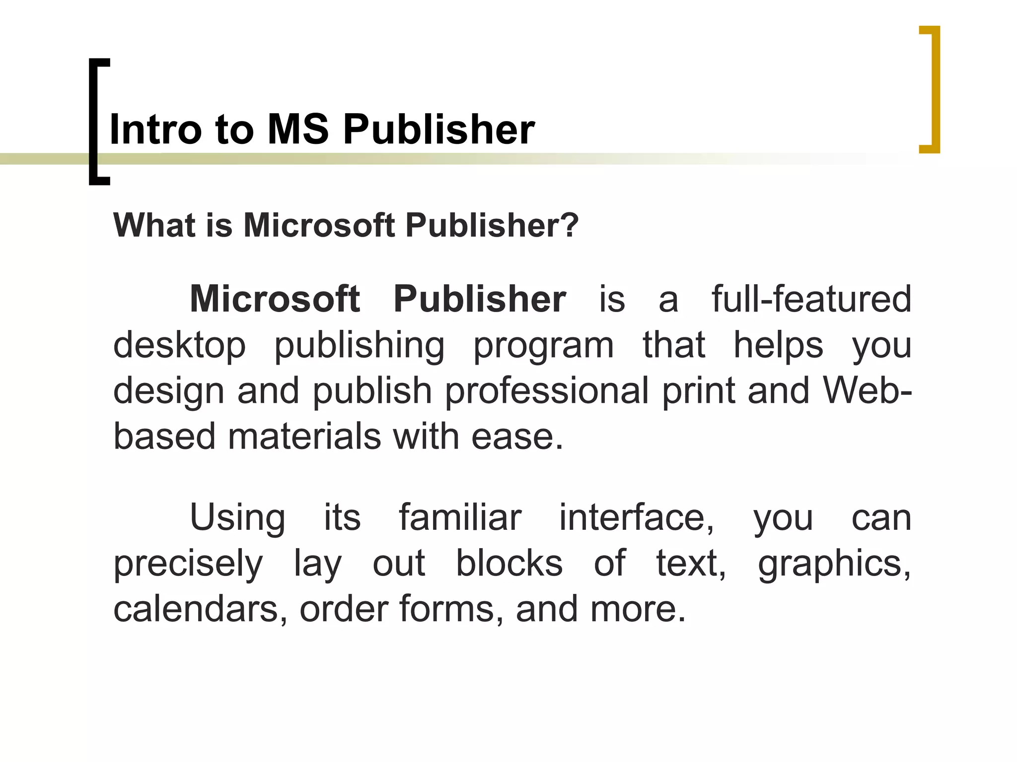 MS Publisher.ppt