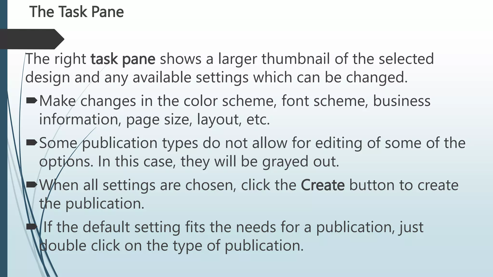 MS PUBLISHER- Basic Parts and Functions.pptx