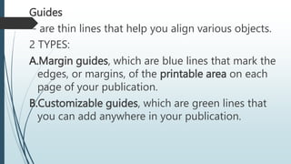 MS PUBLISHER- Basic Parts and Functions.pptx