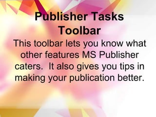 Mspublisher2007 121014104525-phpapp02 | PDF | Desktop Publishing ...