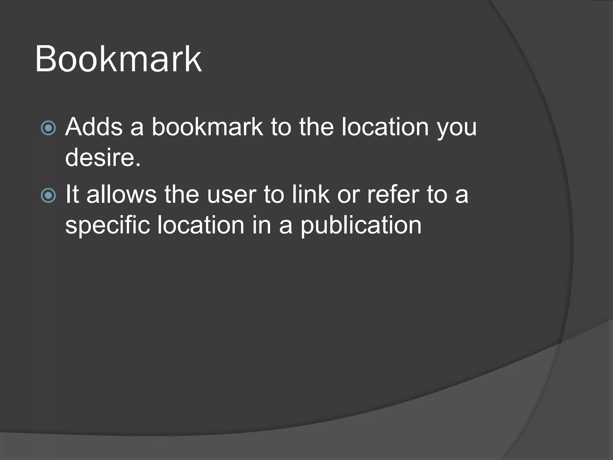 Ms publisher parts and functions | PPSX