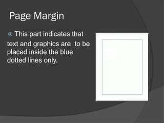 Ms publisher parts and functions | PPSX