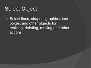 Ms publisher parts and functions | PPSX