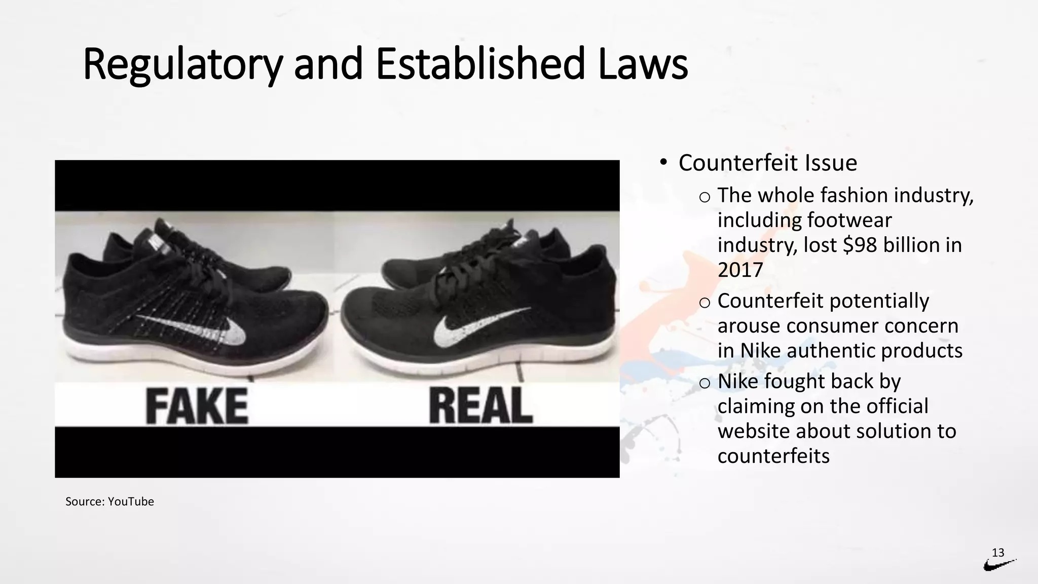 Marketing Strategy Plan_Nike athletic shoes_2019 | PPTX
