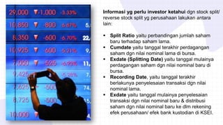BAB 5 - Reverse Split | PDF