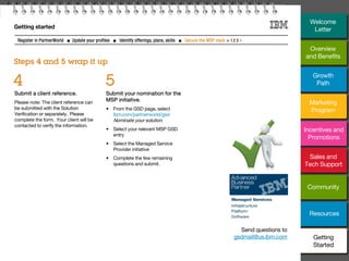 IBM Msp welcome kit v2 | PPT