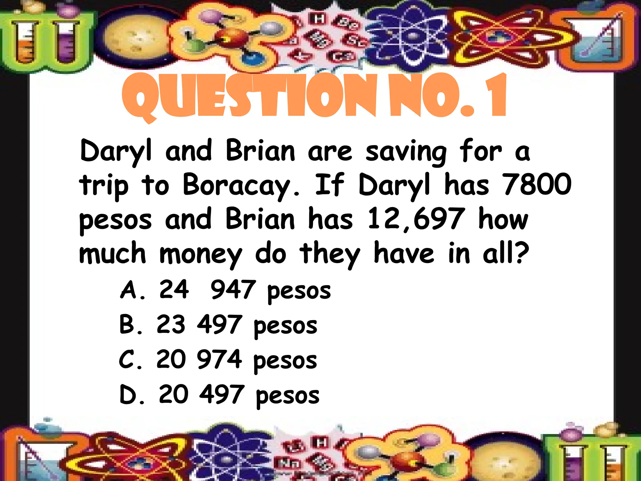 MS QUIZ BEE for science, mathematics and technology week | PPTX