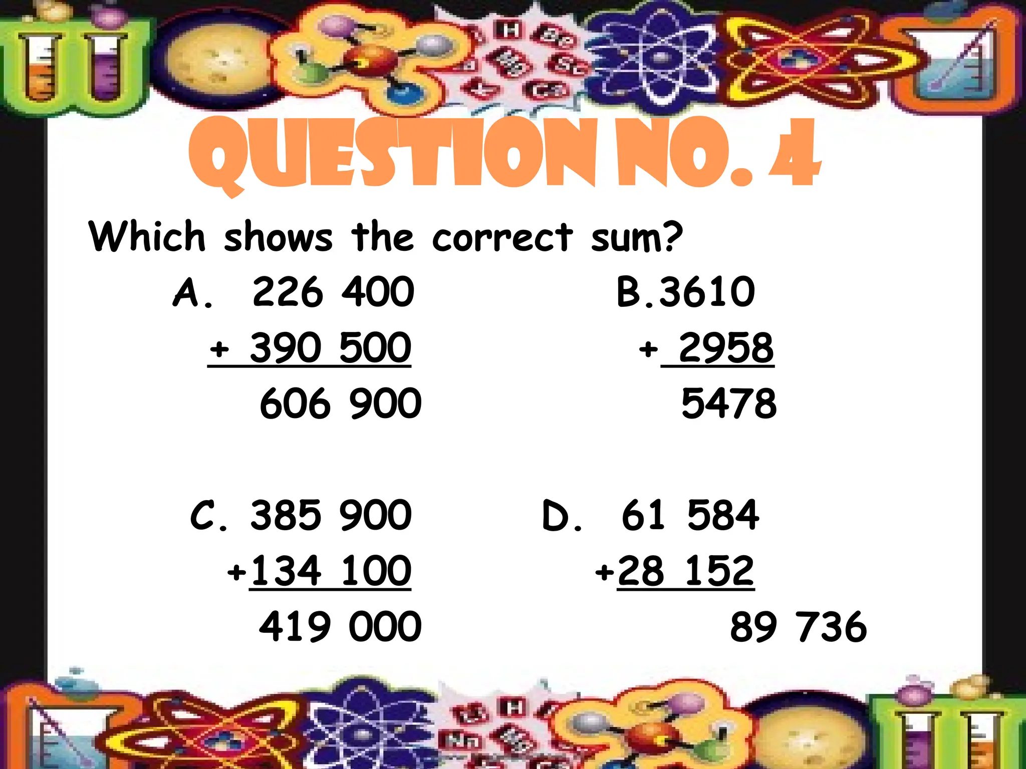 MS QUIZ BEE for science, mathematics and technology week | PPTX