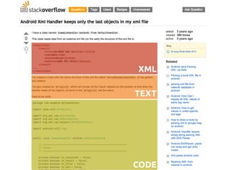 Summarizing Complex Development Artifacts by Mining Heterogeneous Data | PPT