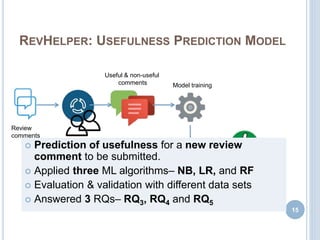 MSR2017-RevHelper | PPT