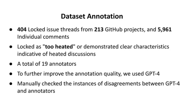 Incivility In Open Source Projects A Comprehensive Annotated Dataset Of Locked Github Issue