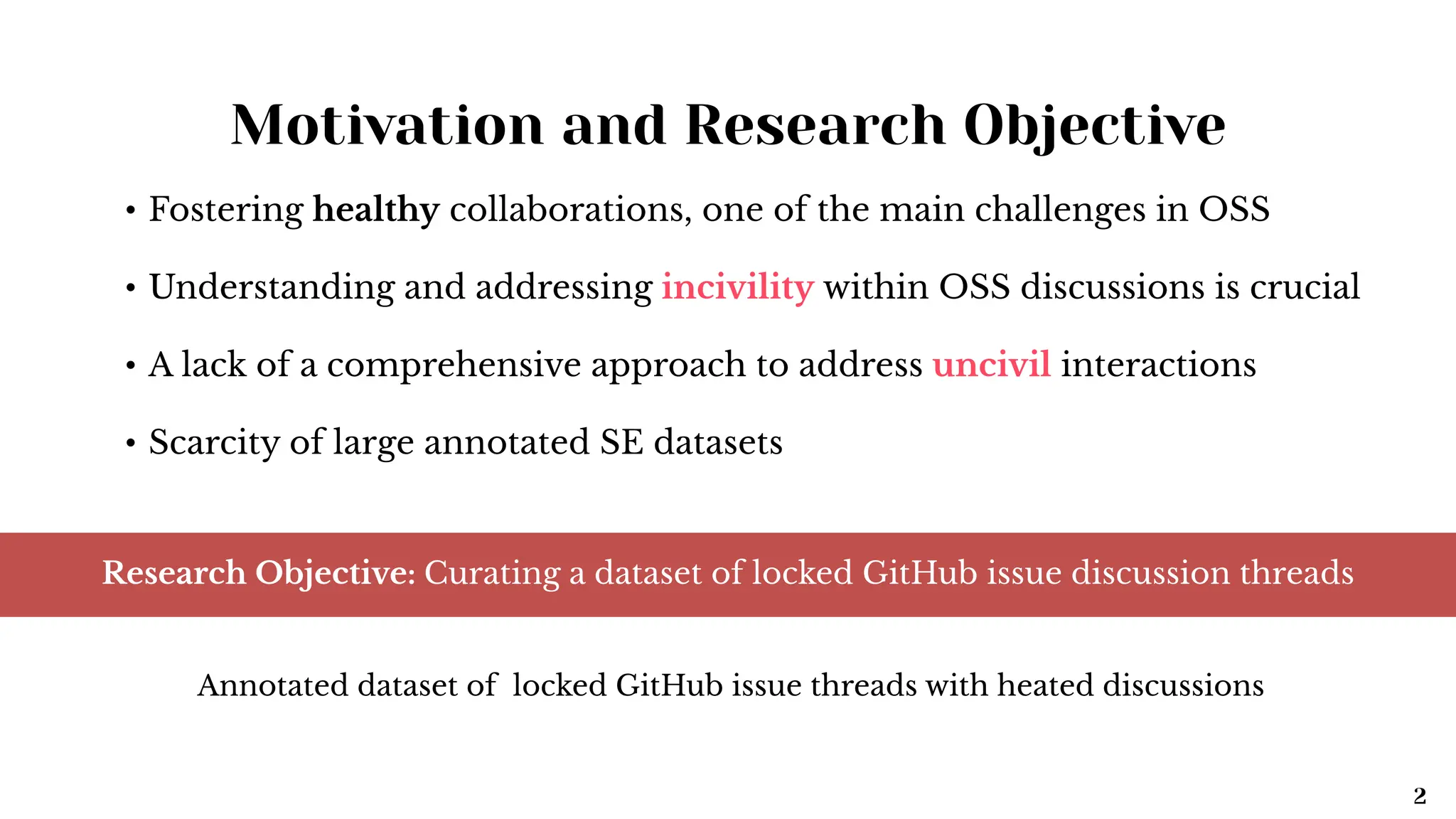 Incivility In Open Source Projects A Comprehensive Annotated Dataset Of Locked Github Issue