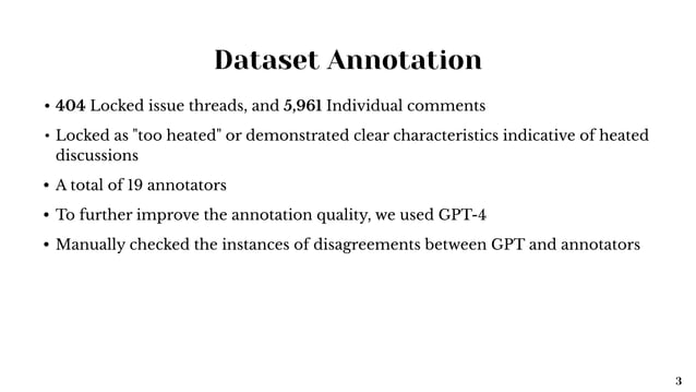 Incivility in Open Source Projects: A Comprehensive Annotated Dataset of Locked GitHub Issue ...