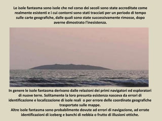 L'isola che non c'è : l'Isola Ferdinandea | PPTX