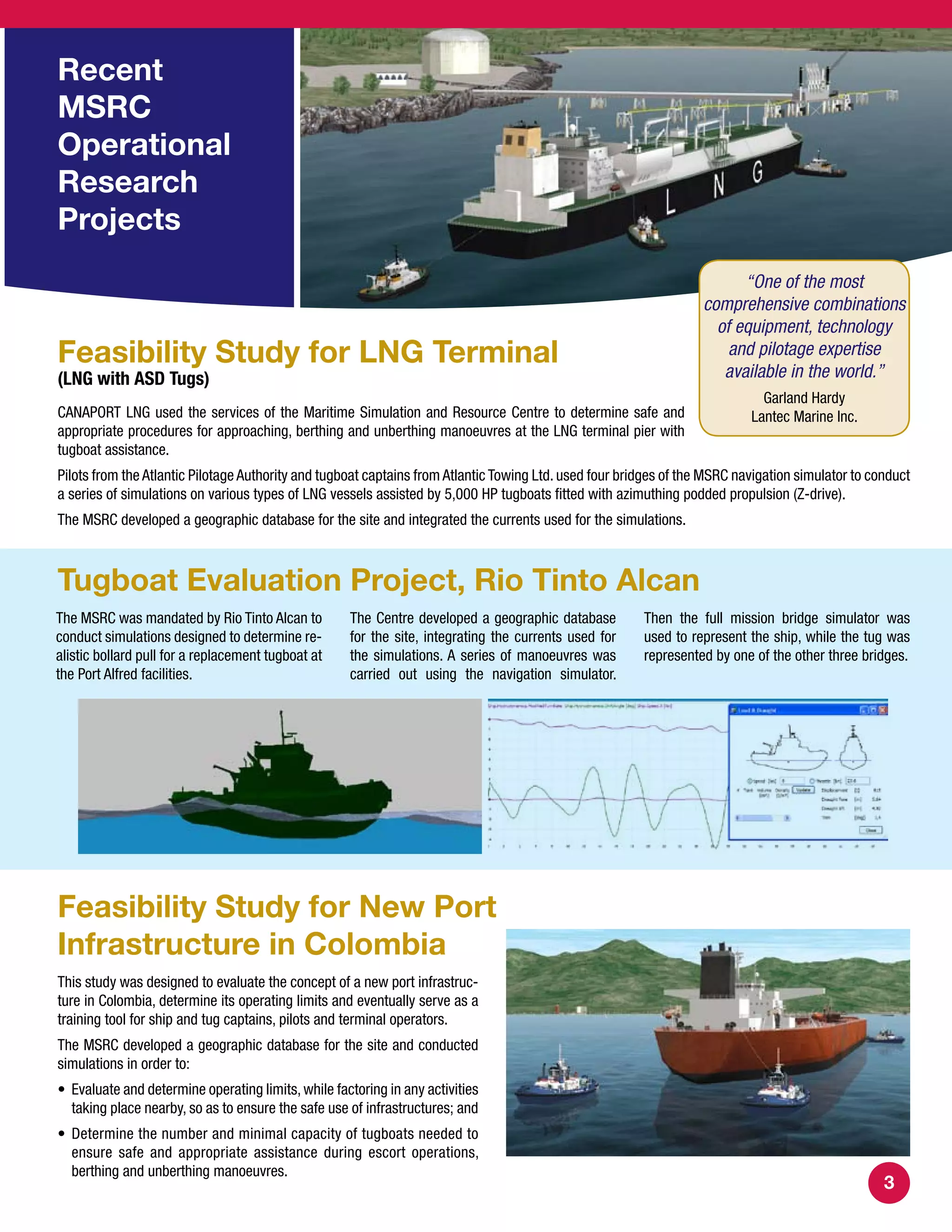 MSRC TUG SIMULATORS | PDF