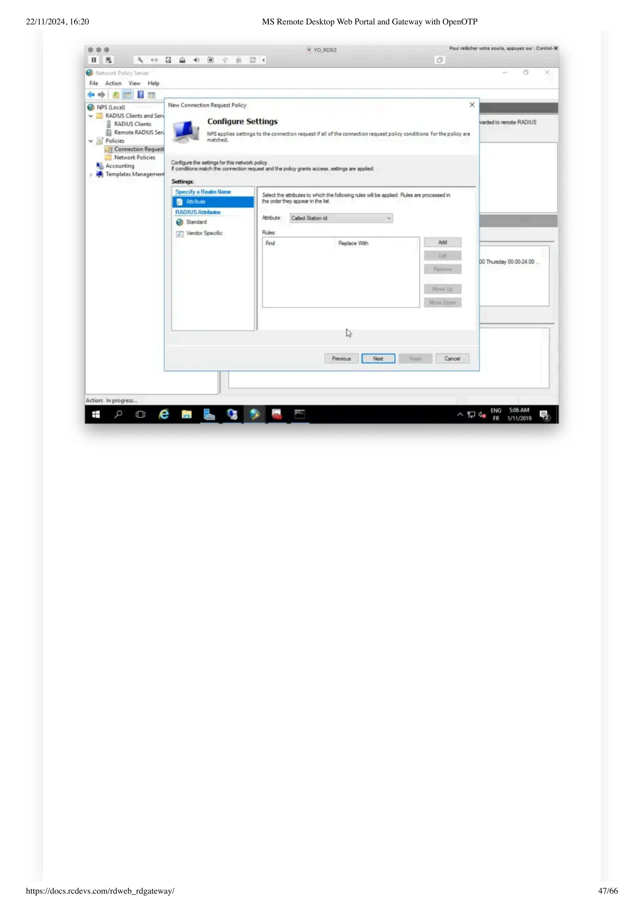 MS Remote Desktop Web Portal and Gateway With OpenOTP | PDF