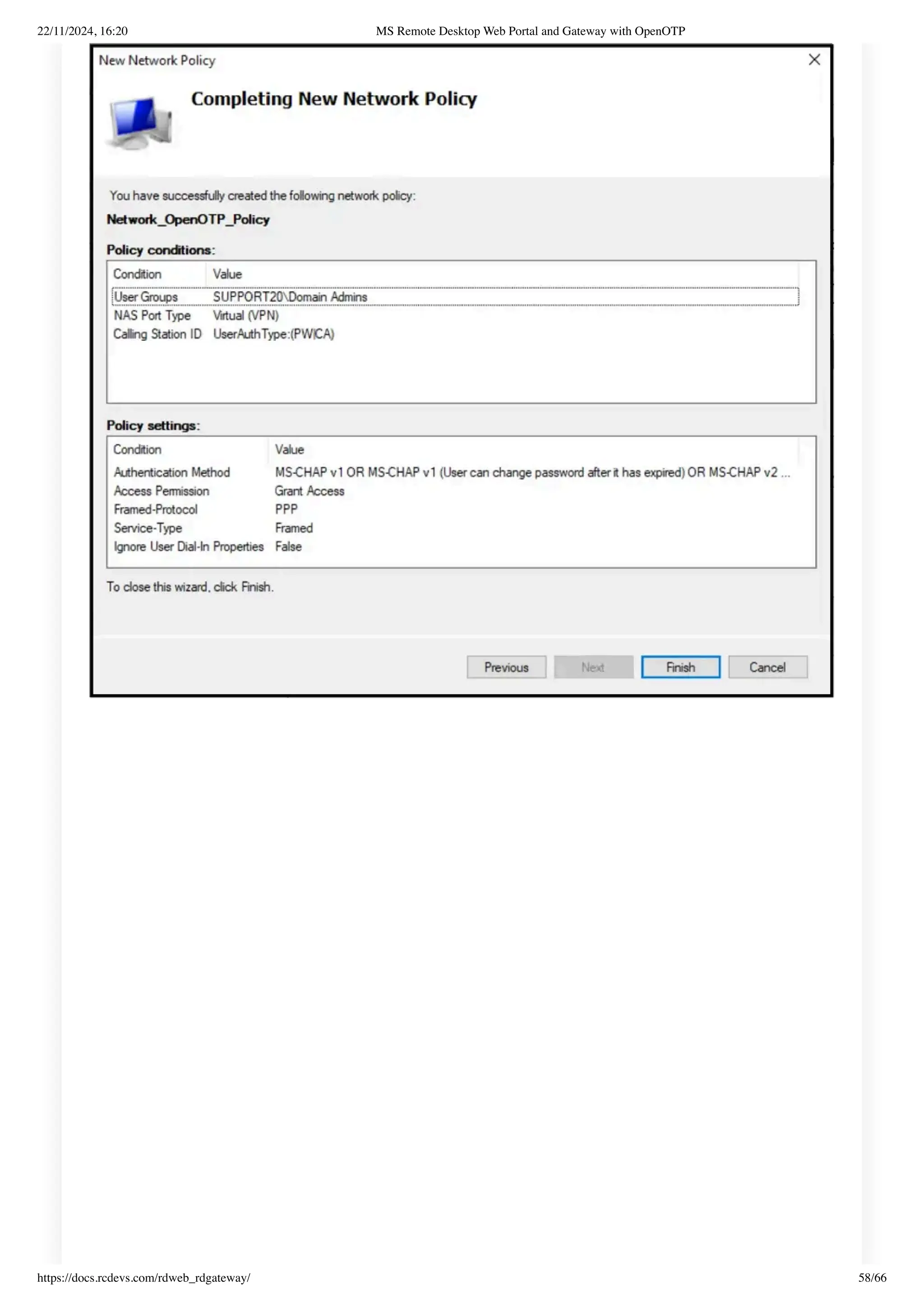 MS Remote Desktop Web Portal and Gateway With OpenOTP | PDF