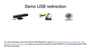 Microsoft RDS, VDI, RemoteFX and what Service Pack 1 will bring us | PPT