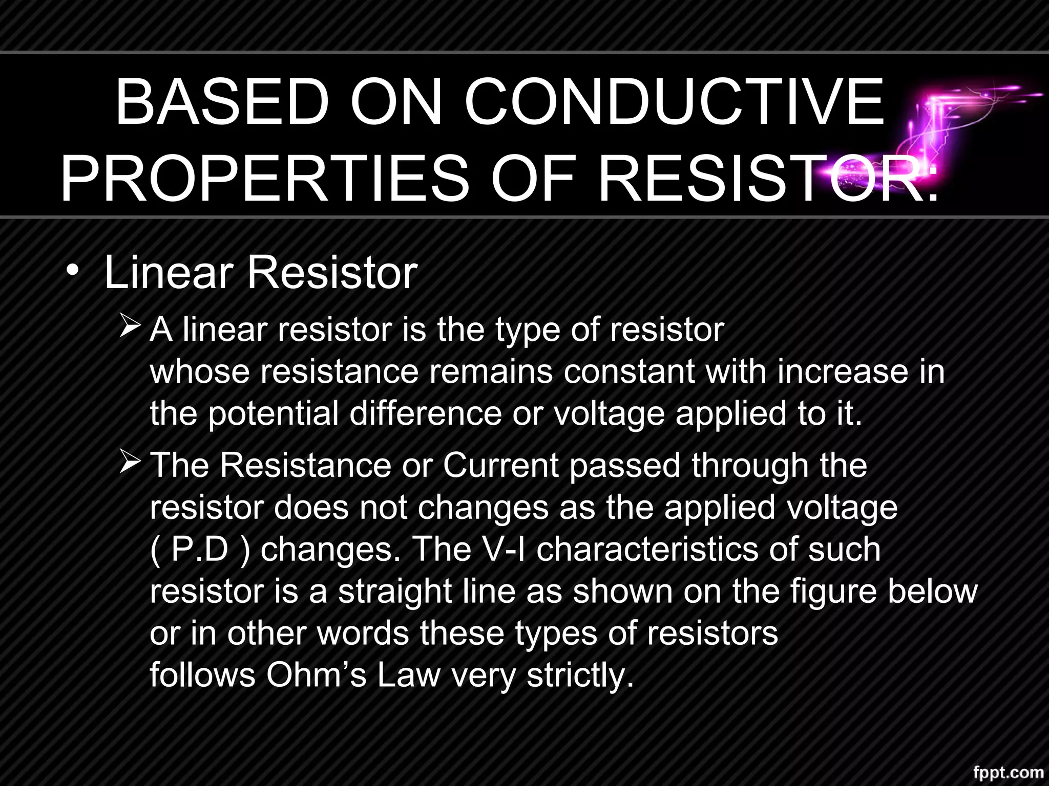 Types of Resistor | PPT