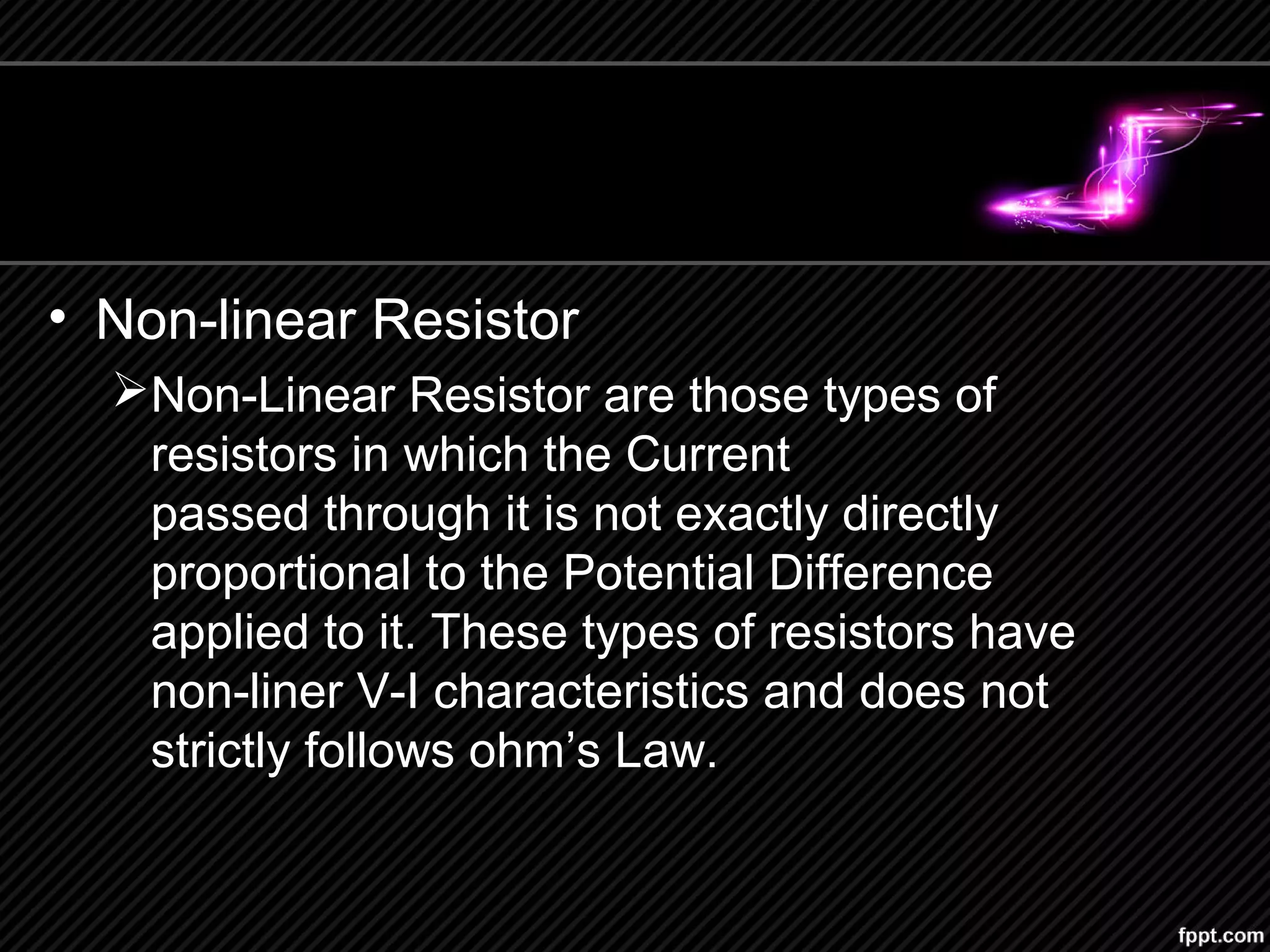 Types of Resistor | PPT