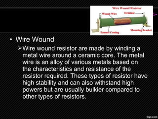 Types of Resistor | PPT
