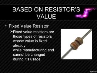 Types of Resistor | PPT