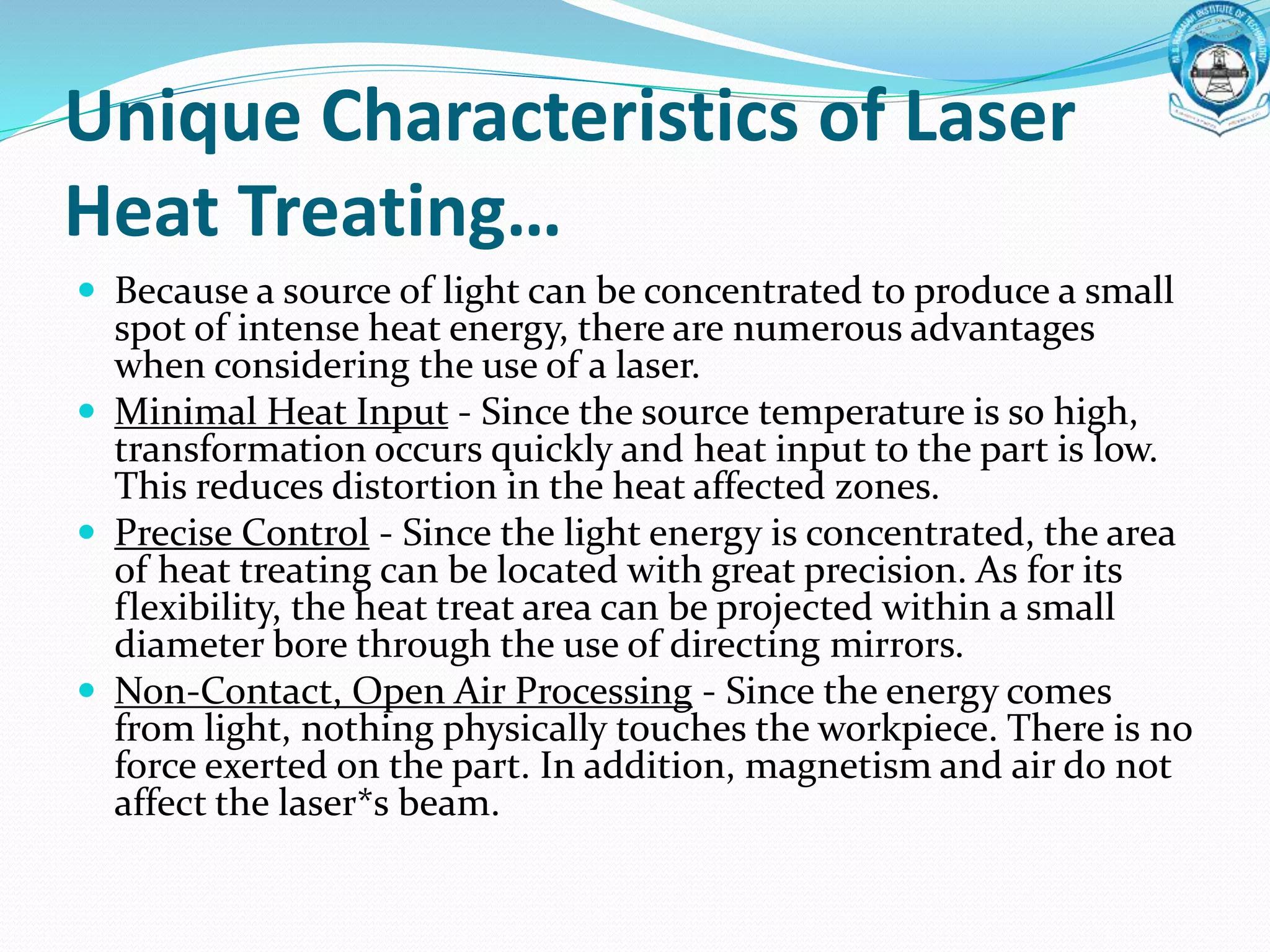 Laser heat treatment | PPTX