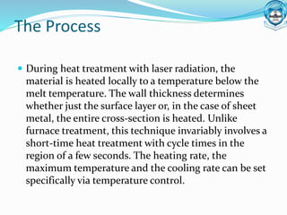 Laser heat treatment | PPTX