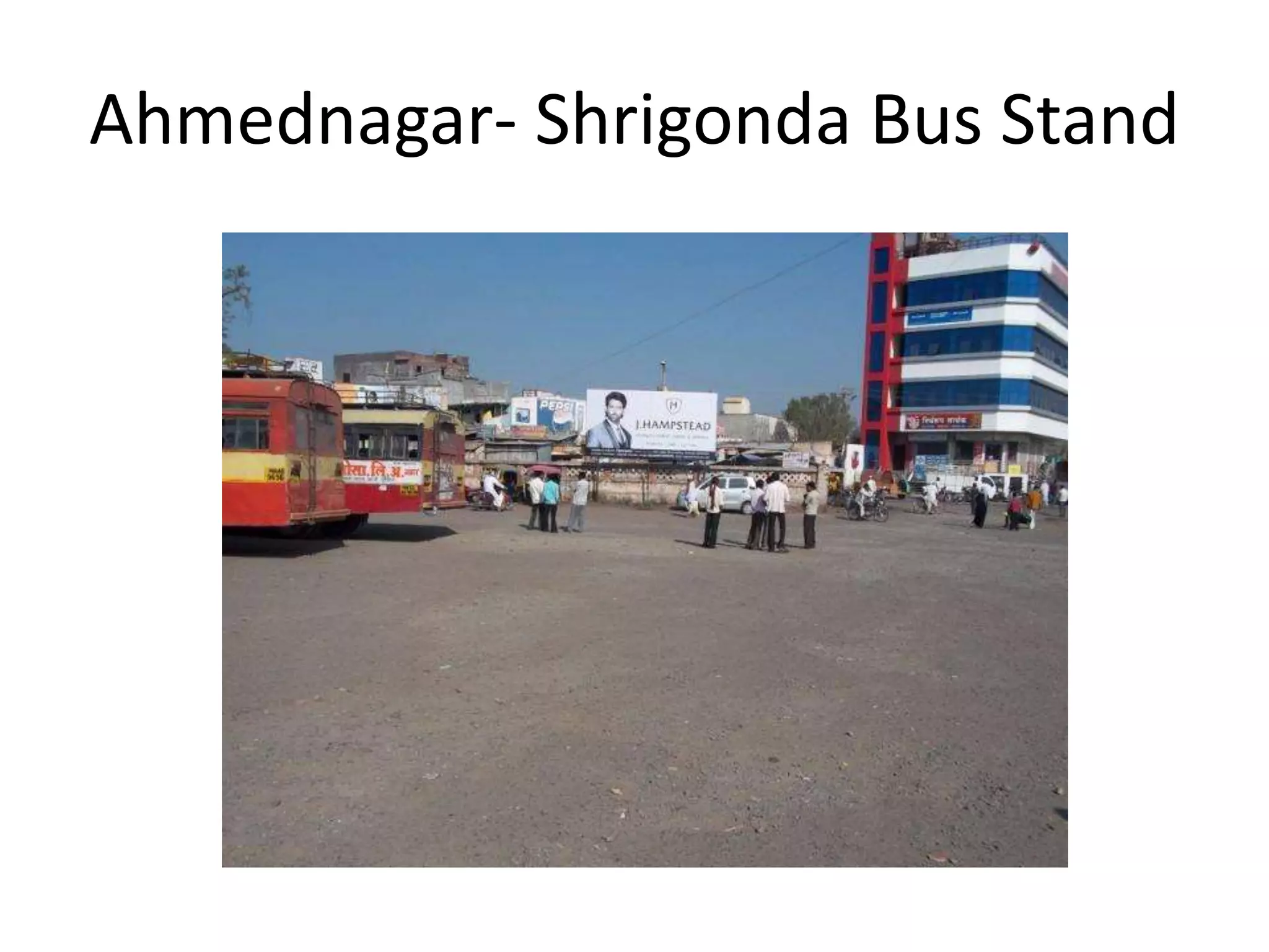Maharashtra (MSRTC) BUS STAND HOARDING ADVERTISING - BUS STAND BRANDING ...