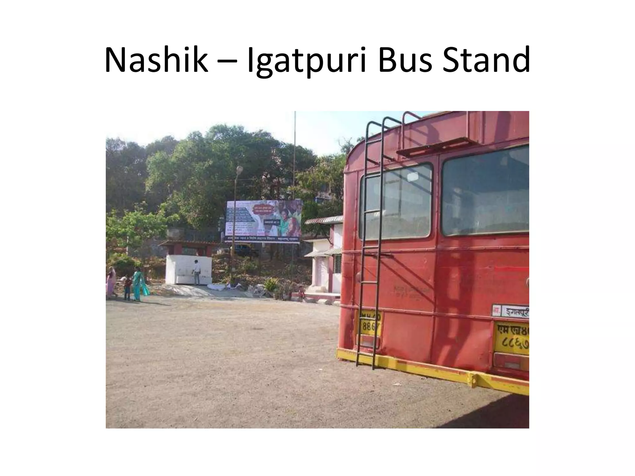Maharashtra (MSRTC) BUS STAND HOARDING ADVERTISING - BUS STAND BRANDING ...