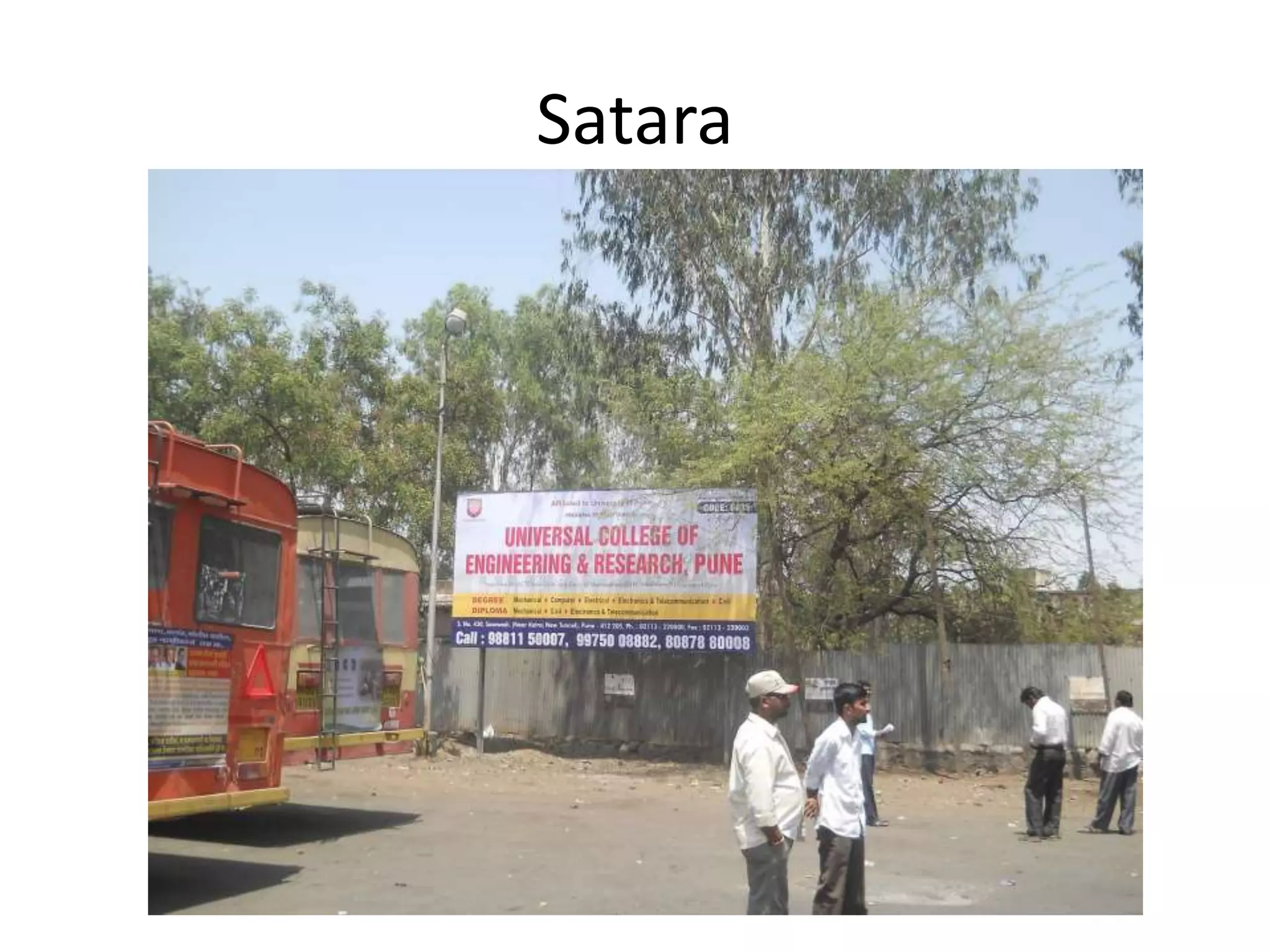 Maharashtra (MSRTC) BUS STAND HOARDING ADVERTISING - BUS STAND BRANDING ...