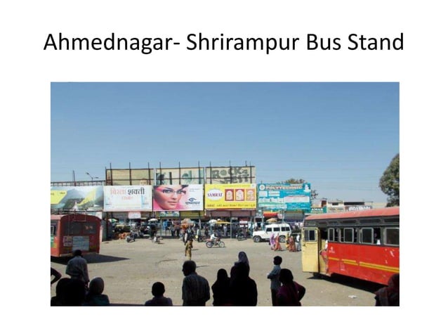 Maharashtra (MSRTC) BUS STAND HOARDING ADVERTISING - BUS STAND BRANDING ...