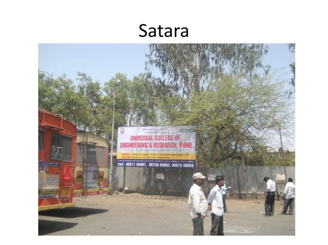 Maharashtra (MSRTC) BUS STAND HOARDING ADVERTISING - BUS STAND BRANDING ...