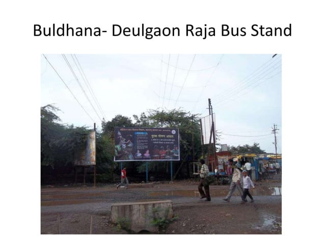 Maharashtra (MSRTC) BUS STAND HOARDING ADVERTISING - BUS STAND BRANDING ...