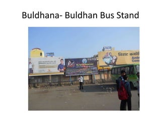Maharashtra (MSRTC) BUS STAND HOARDING ADVERTISING - BUS STAND BRANDING ...