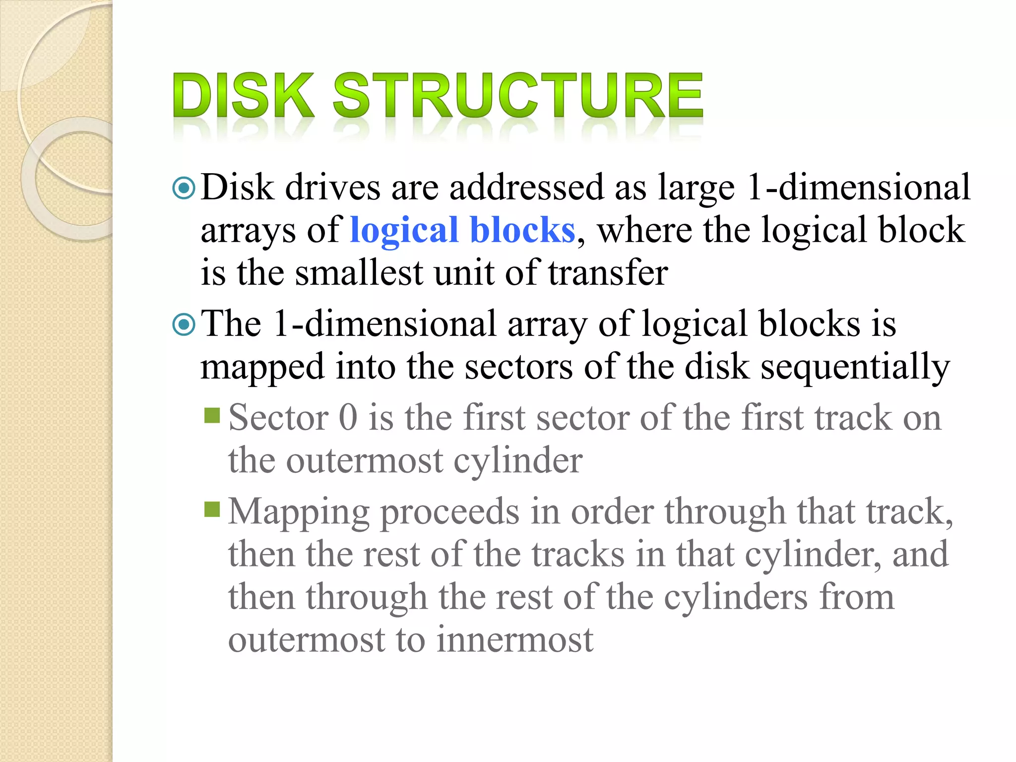 Mass Storage Structure | PPTX