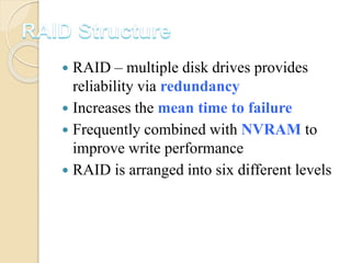 Mass Storage Structure | PPTX